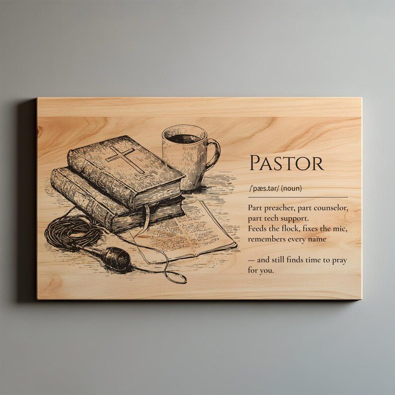 Pastor SVG PNG, Charcuterie, Cutting Board Laser Engrave, Pastor ...