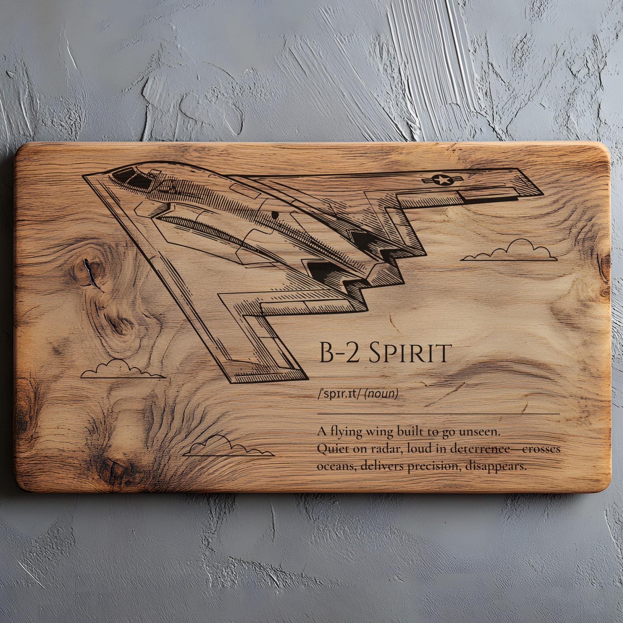 B-2 Spirit Bomber Definition SVG PNG, Stealth Wing Laser Engraving ...