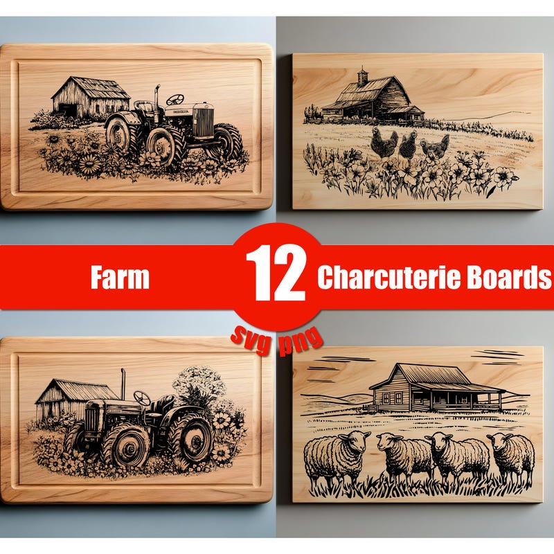 Rustic Cutting Board - Etsy