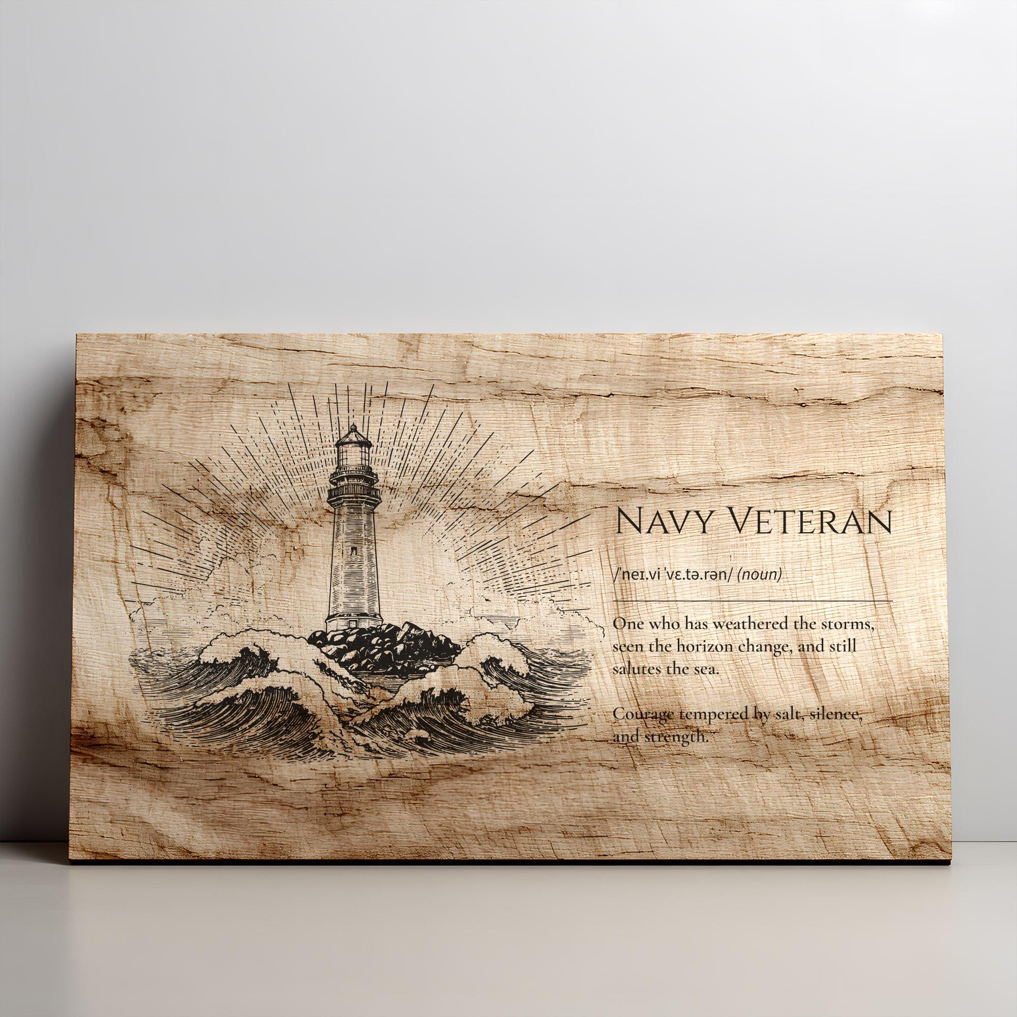 Navy Veteran Definition Svg, Png, Charcuterie Cutting Board Laser ...