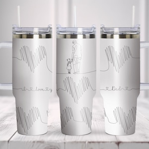 Dad Tumbler Template. Tumbler Wrap SVG Seamless Tumbler Wrap Laser Svg ...