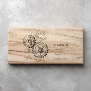 Engineer Description, Cutting Board Laser Engrave SVG PNG, Engineer ...