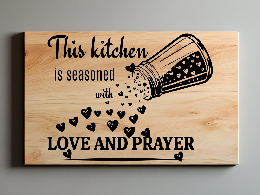 Christian Bread Cutting Board, Bread Charcuterie Laser Engrave SVG File ...