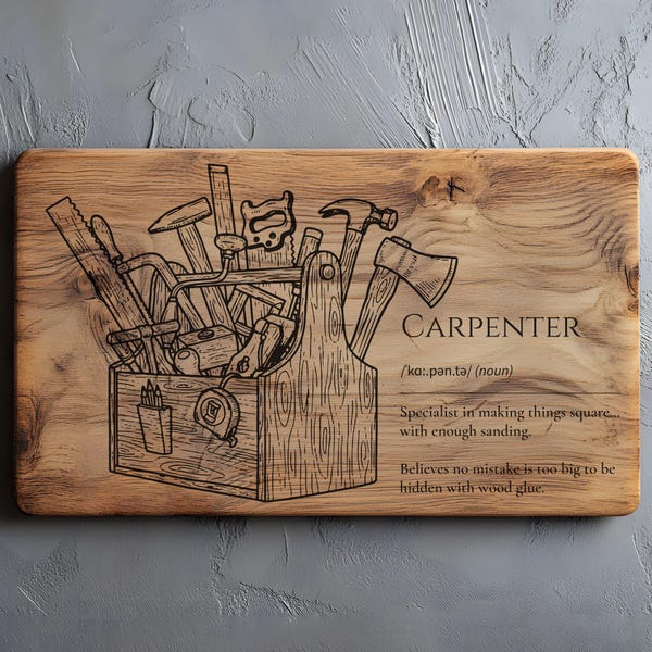 Engraved Toolbox Svg - Etsy