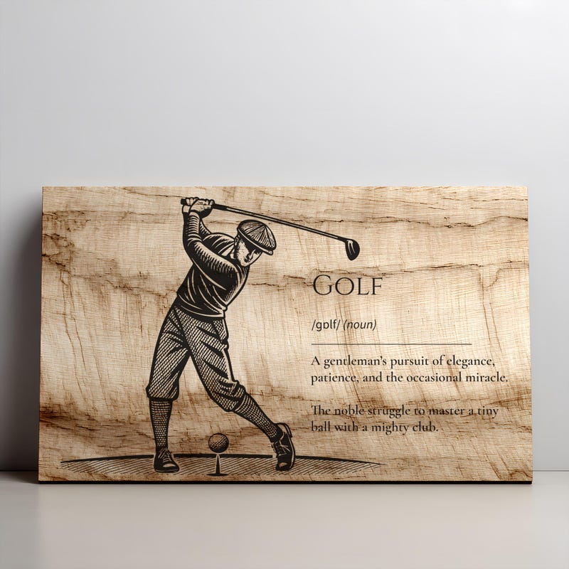 Golf Board File - Etsy