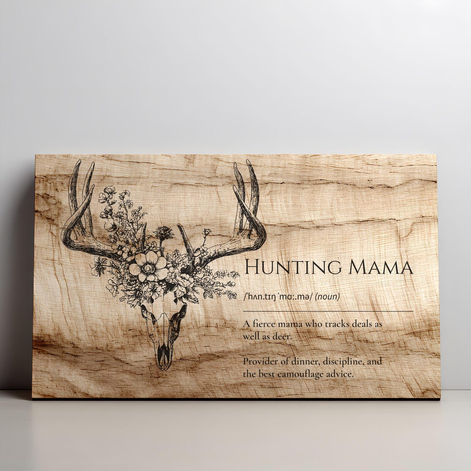 Hunting Mama Definition SVG, Hunting Quote PNG, Laser Engraving Designs ...