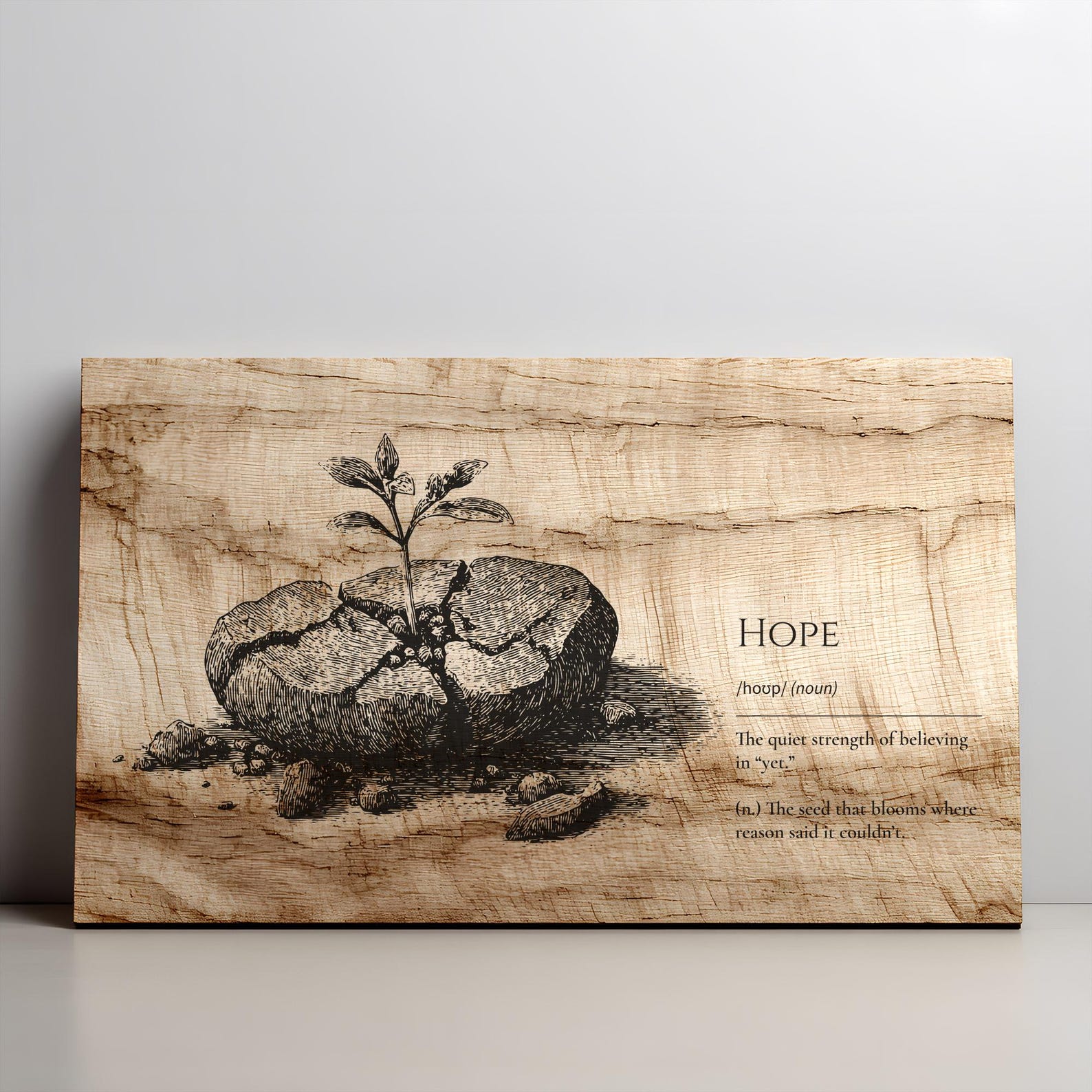 Hope SVG Board, Hope Definition Svg, Charcuterie, Cutting Board, Laser ...