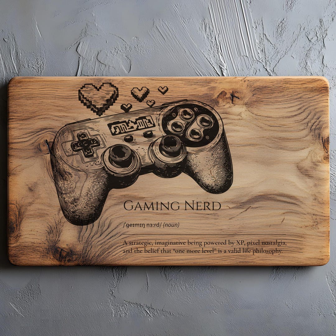 Gaming Nerd Definition, Game Controller Sign PNG SVG, Charcuterie ...