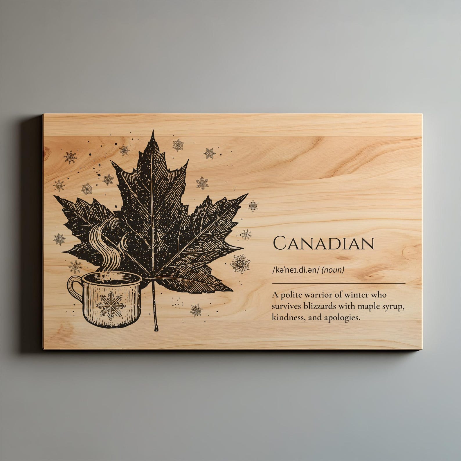 Canadian Definition Svg Png, Maple Leaf Decor, Charcuterie, Cutting ...