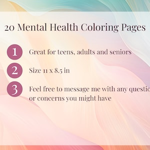 20 Adult and Teens Coloring Pages Mental Health and Relaxation ...