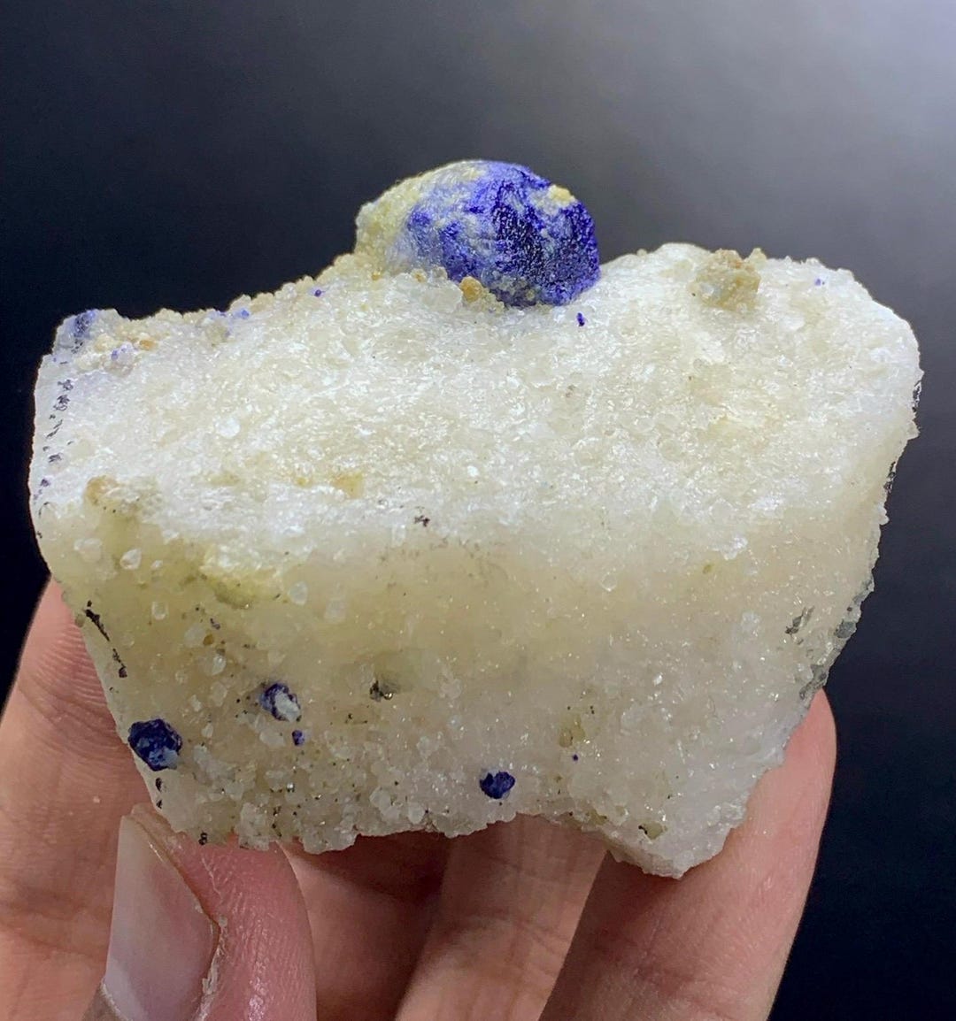 Natural Blue Lapis Lazurite Specimen From Badakshan Afghanistan ...