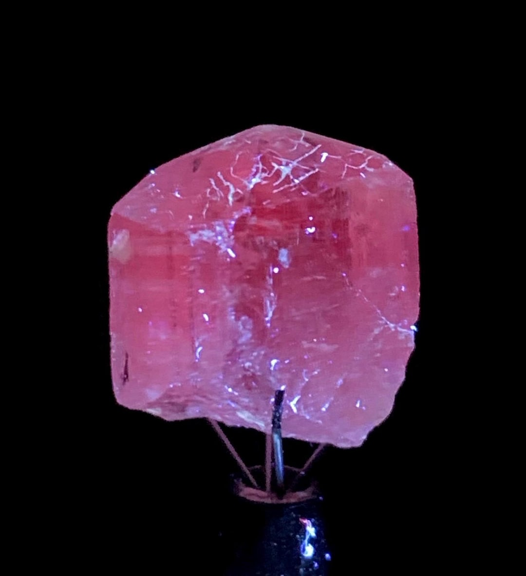 Natural Imperial Colour Fluorescent Topaz Crystal From Katlang Mine ...