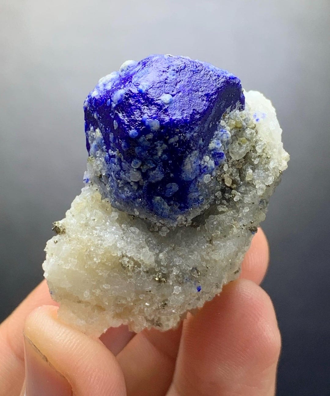 Natural Blue Lapis Lazurite Specimen From Badakshan Afghanistan ...
