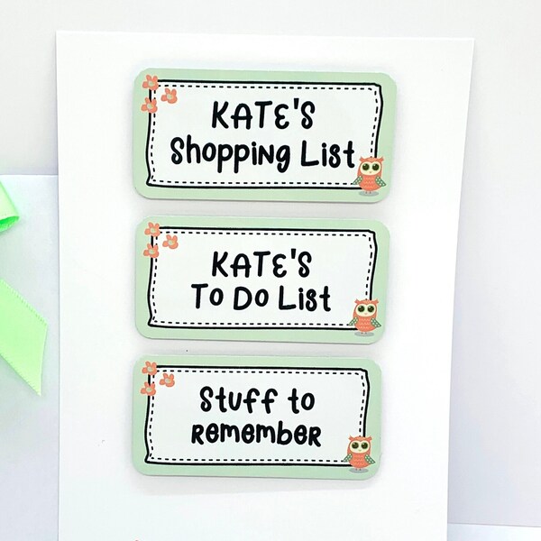 Shopping List Holder - Etsy