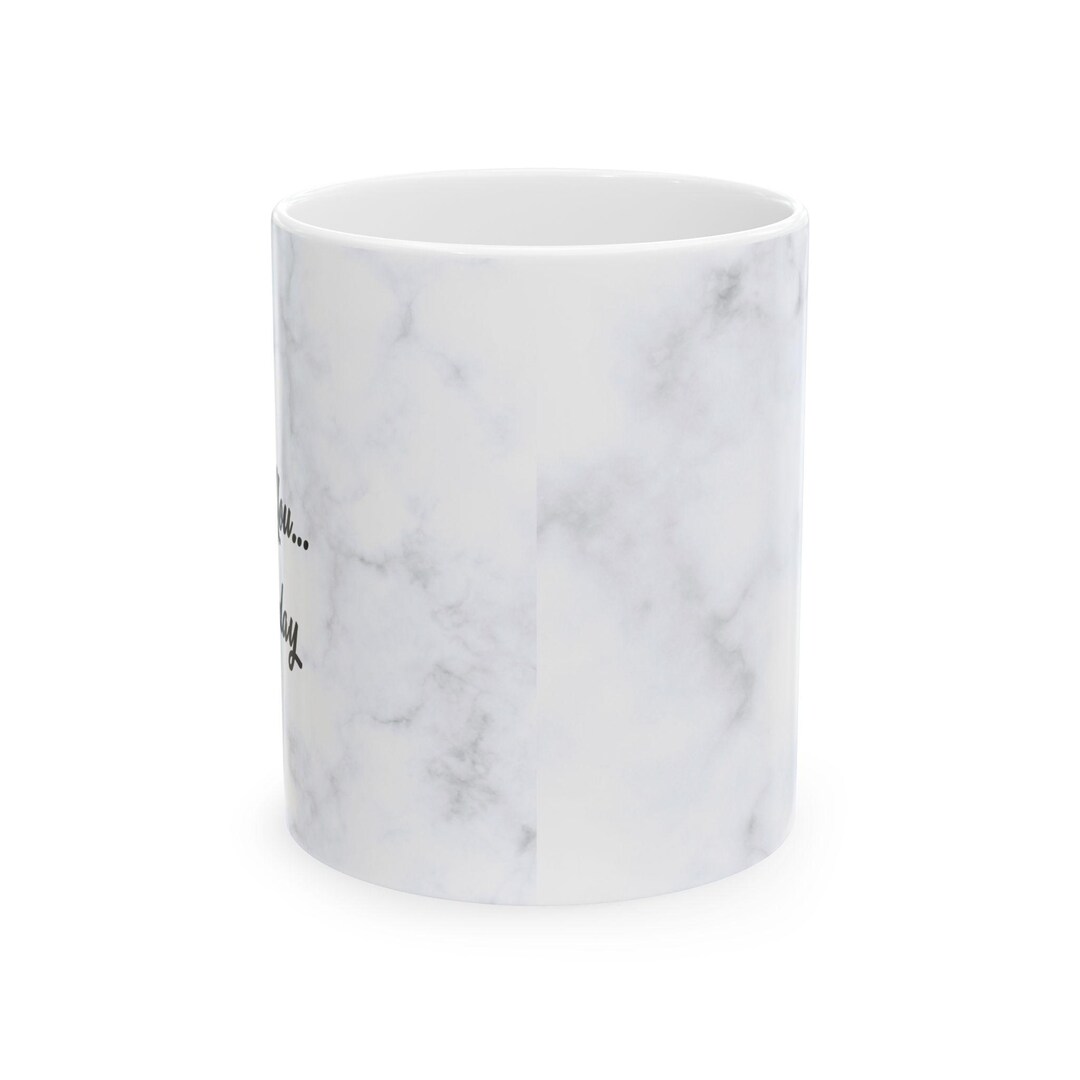 Marble Ceramic Mug - Stylish Coffee Cup for Home, Office, Birthdays ...
