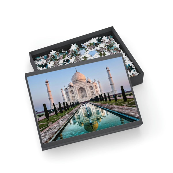 Taj Mahal Jigsaw Puzzle - Etsy