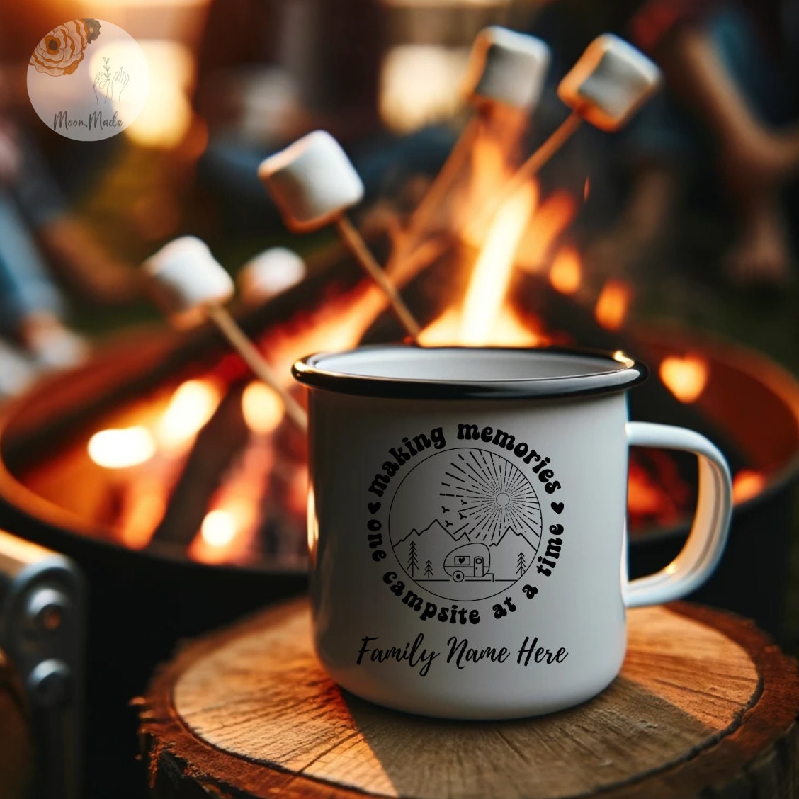 Making Memories One Campsite at a Time Personalized Name Camp Mug ...