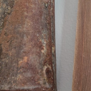 Rusty, Crusty, Large Vintage Cowbell in Frame no Clapper - Etsy