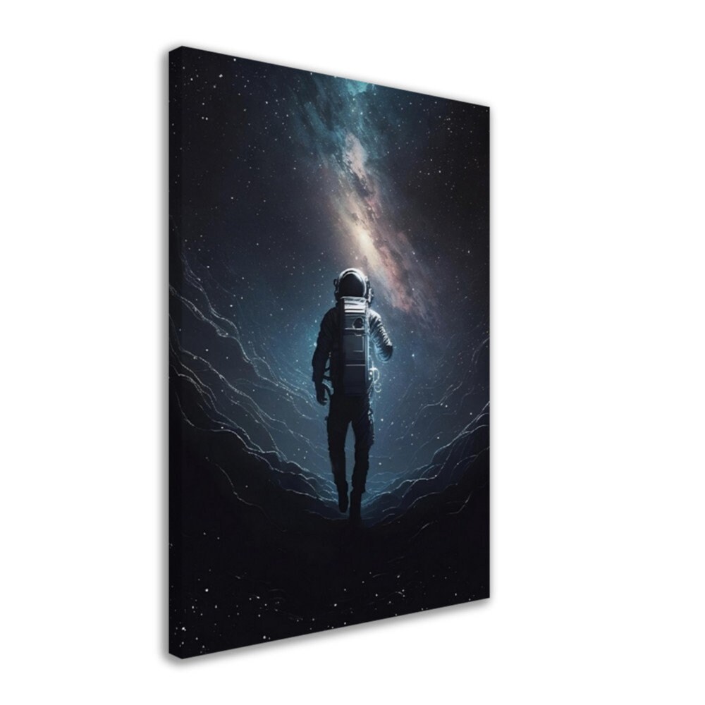 Into the Void Sci-fi Art, Space Art, Galaxy Art, Canvas Prints, Wall ...