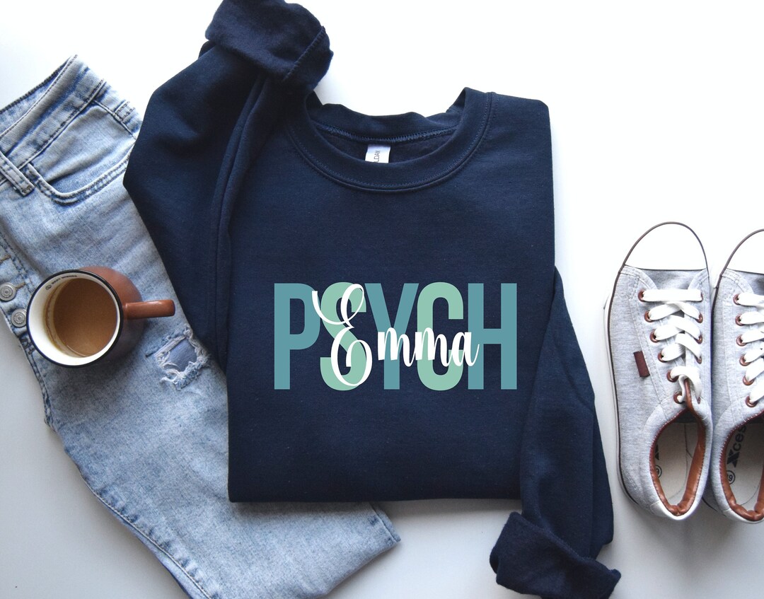 Personalized PSYCH Sweatshirt Hoodie, Custom PSYCH Shirt, PSYCH Gift ...
