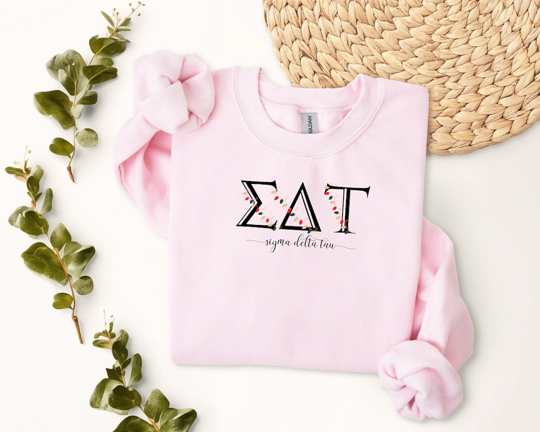 SIGMA DELTA TAU Christmas Gift Custom Sorority Hoodie Sorority ...