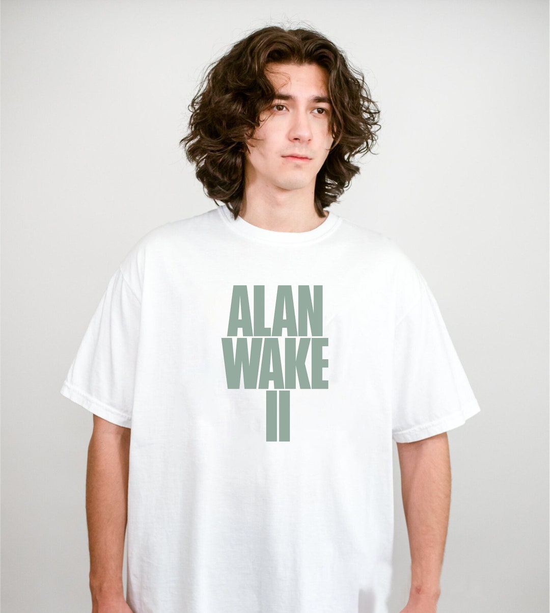 Alan Wake, Alan Wake 2, Alan Wake Shirt, Alan Wake Shirt, Gaming Shirt ...