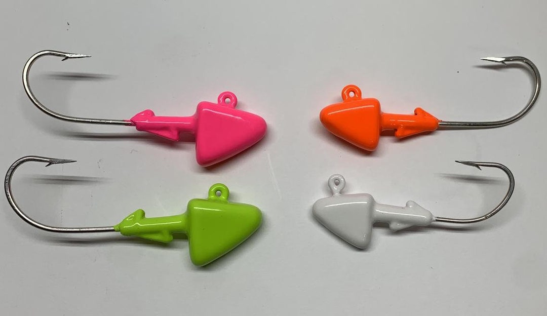 Shad Style Jig Head 1/2oz- 2.5oz - Etsy
