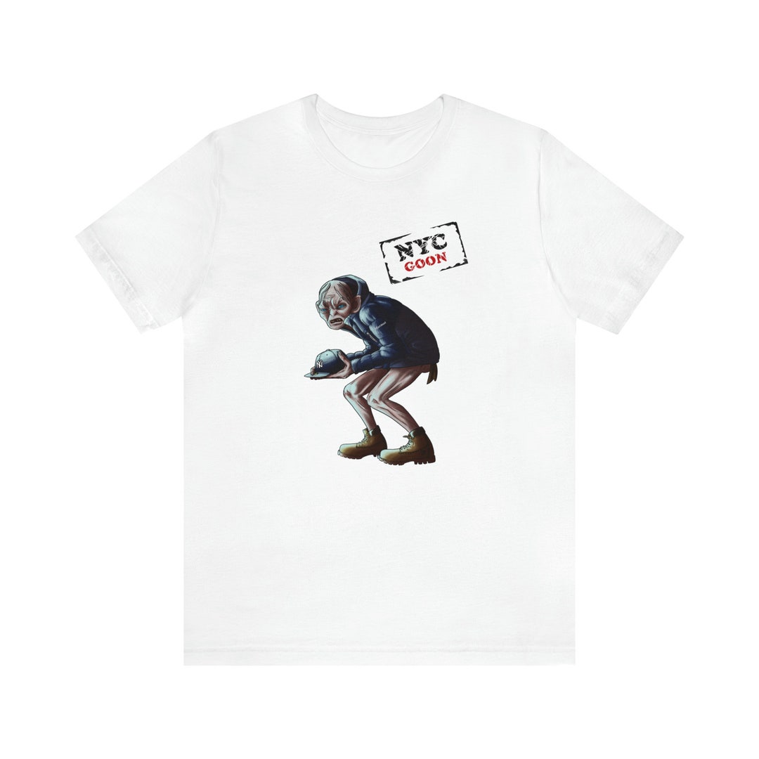 NYC Goon Smeagol Tee Lord of the Rings LOTR Street Wear - Etsy