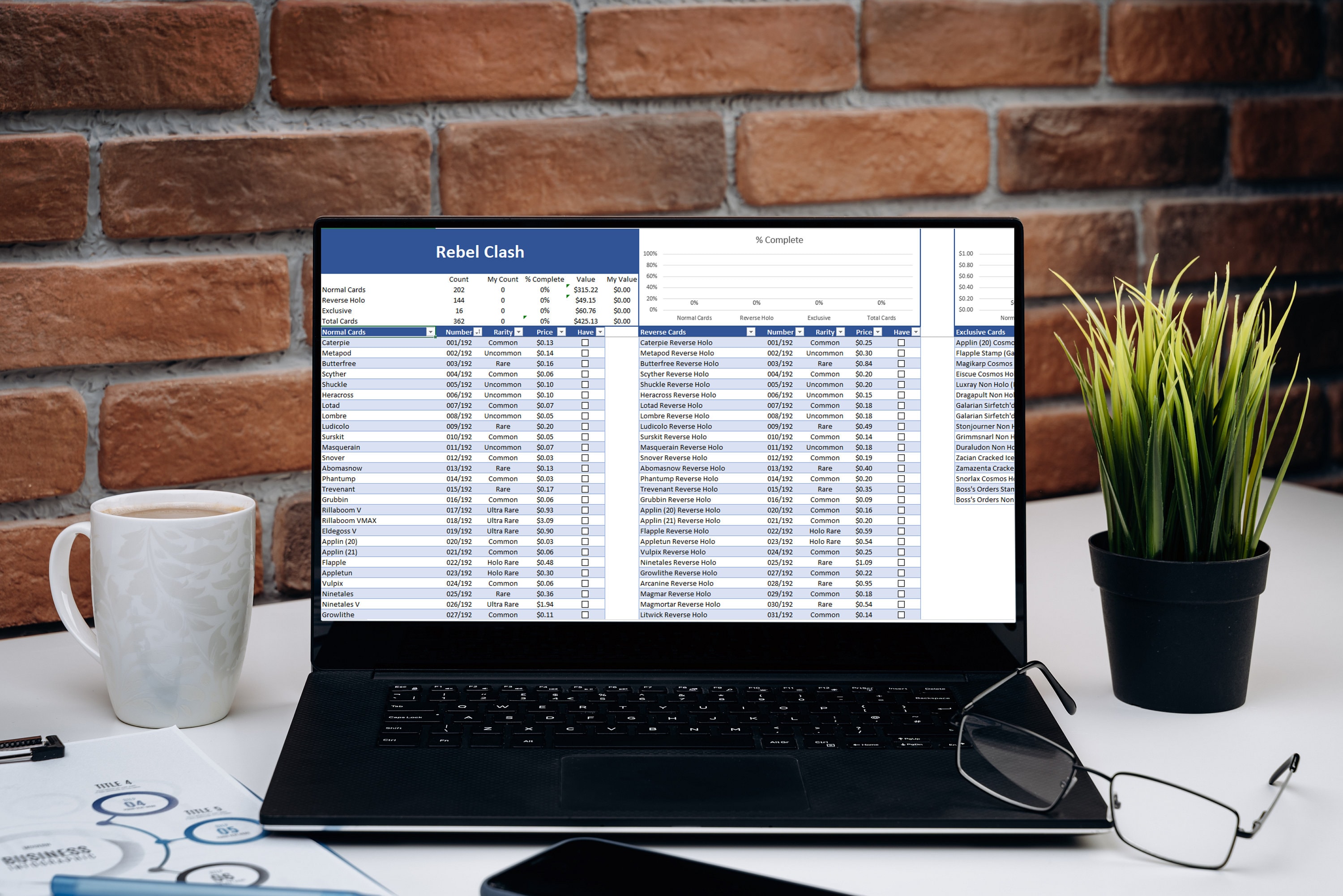 Rebel Clash Sword and Shield SWSH Pokemon Card Master List Collection ...