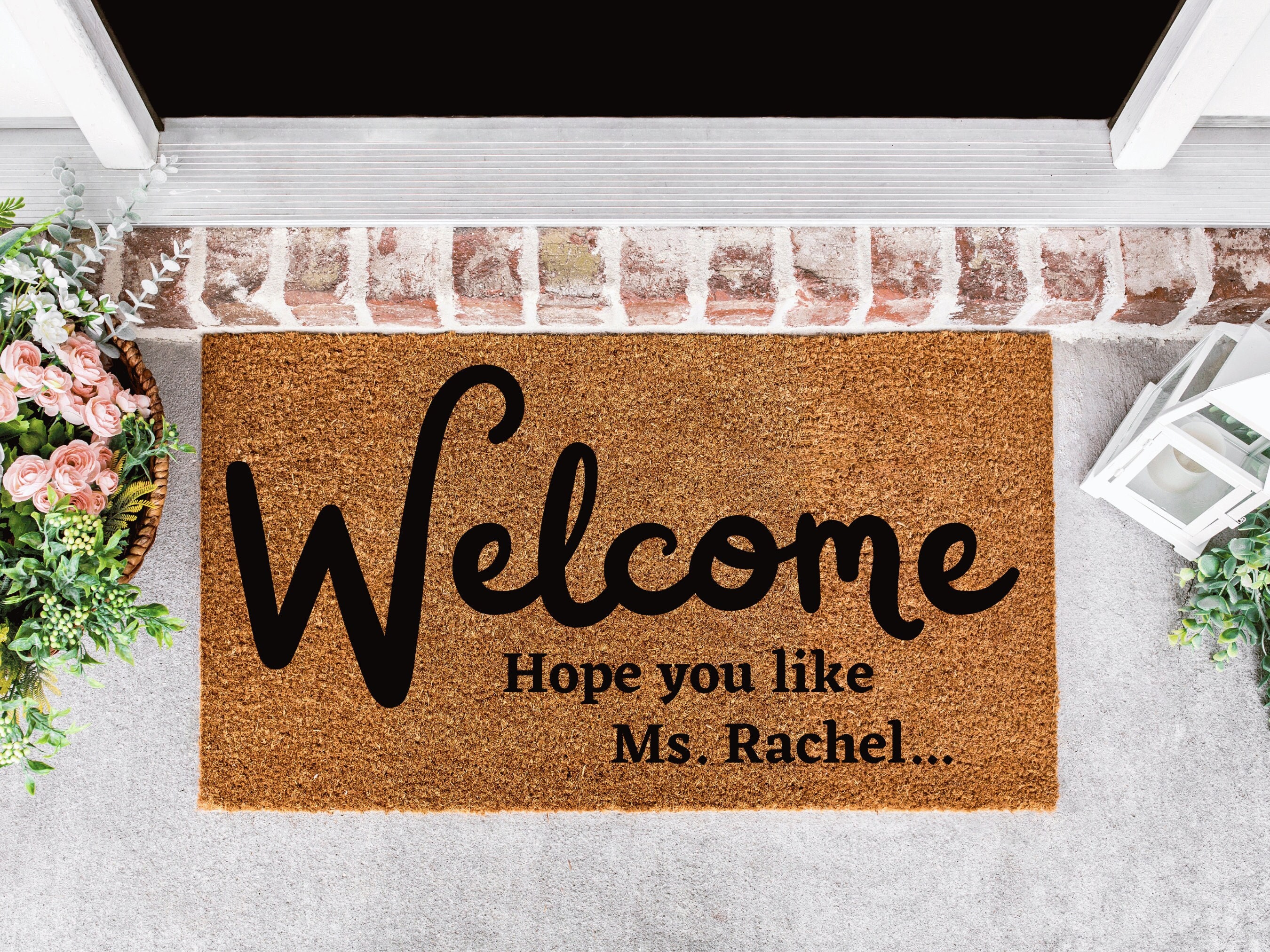 Hope You Like Ms. Rachel Doormat, Funny Doormat, Housewarming Gift, Ms ...