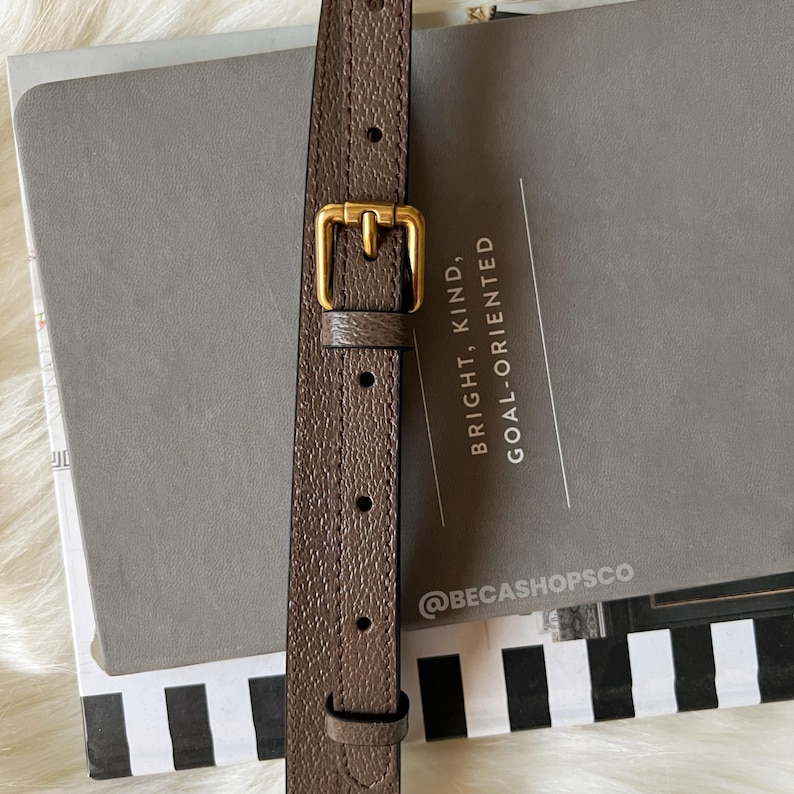 Genuine Leather Crossbody Shoulder Strap Replacement for Gucci Ophidia ...