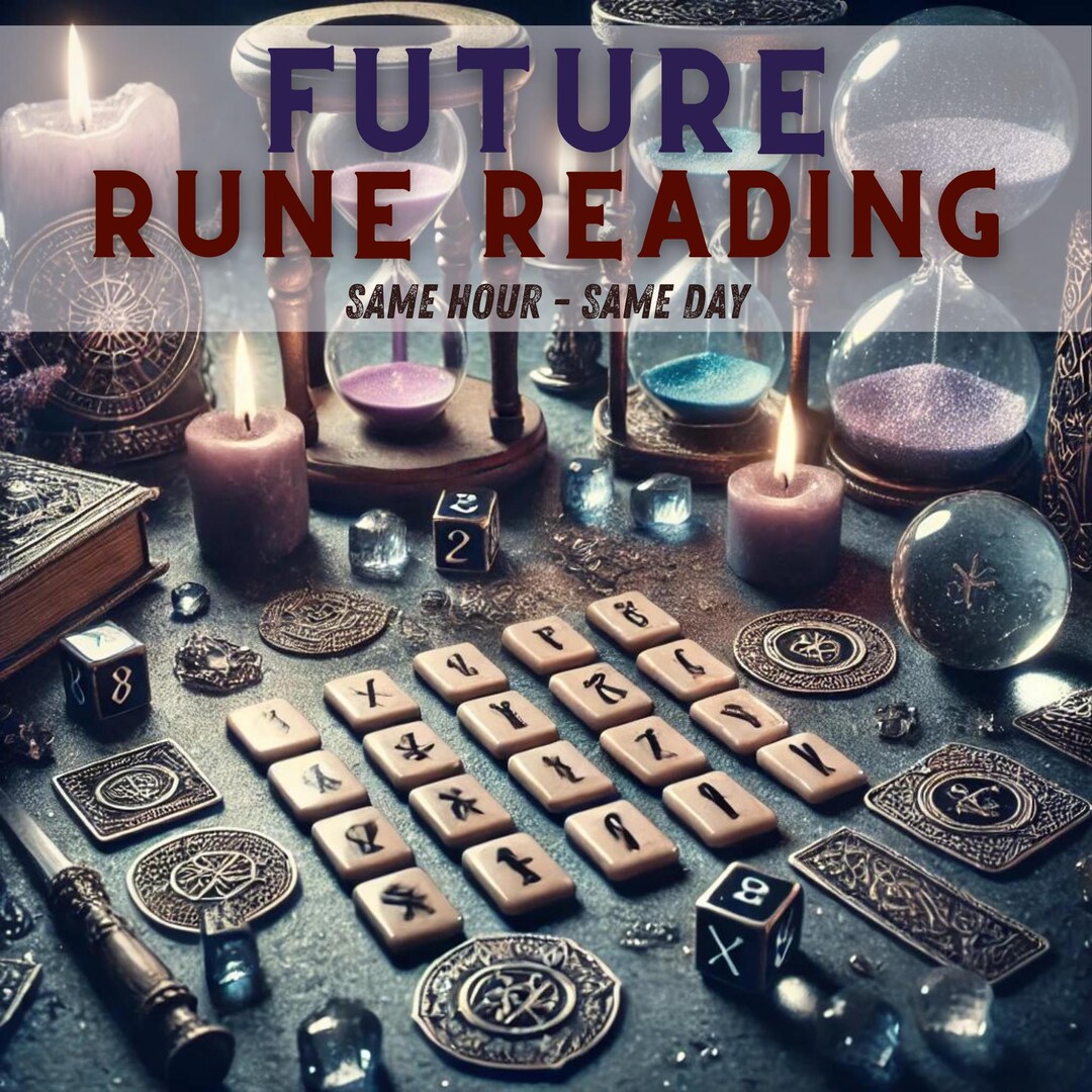Future Rune Reading Same Hour Same Day Elder Futhark Runes Viking ...