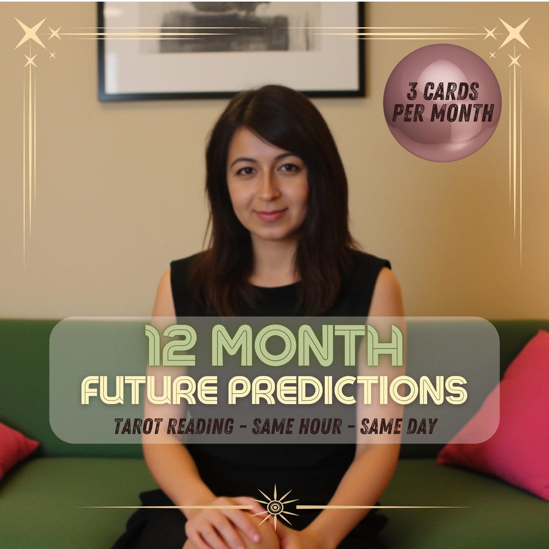 12 Month Future Predictions Tarot Reading the Next 12 Months SAME HOUR ...