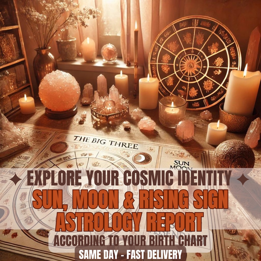 Sun Moon Rising Sign Astrology Reading Discover Your Cosmic Identity ...