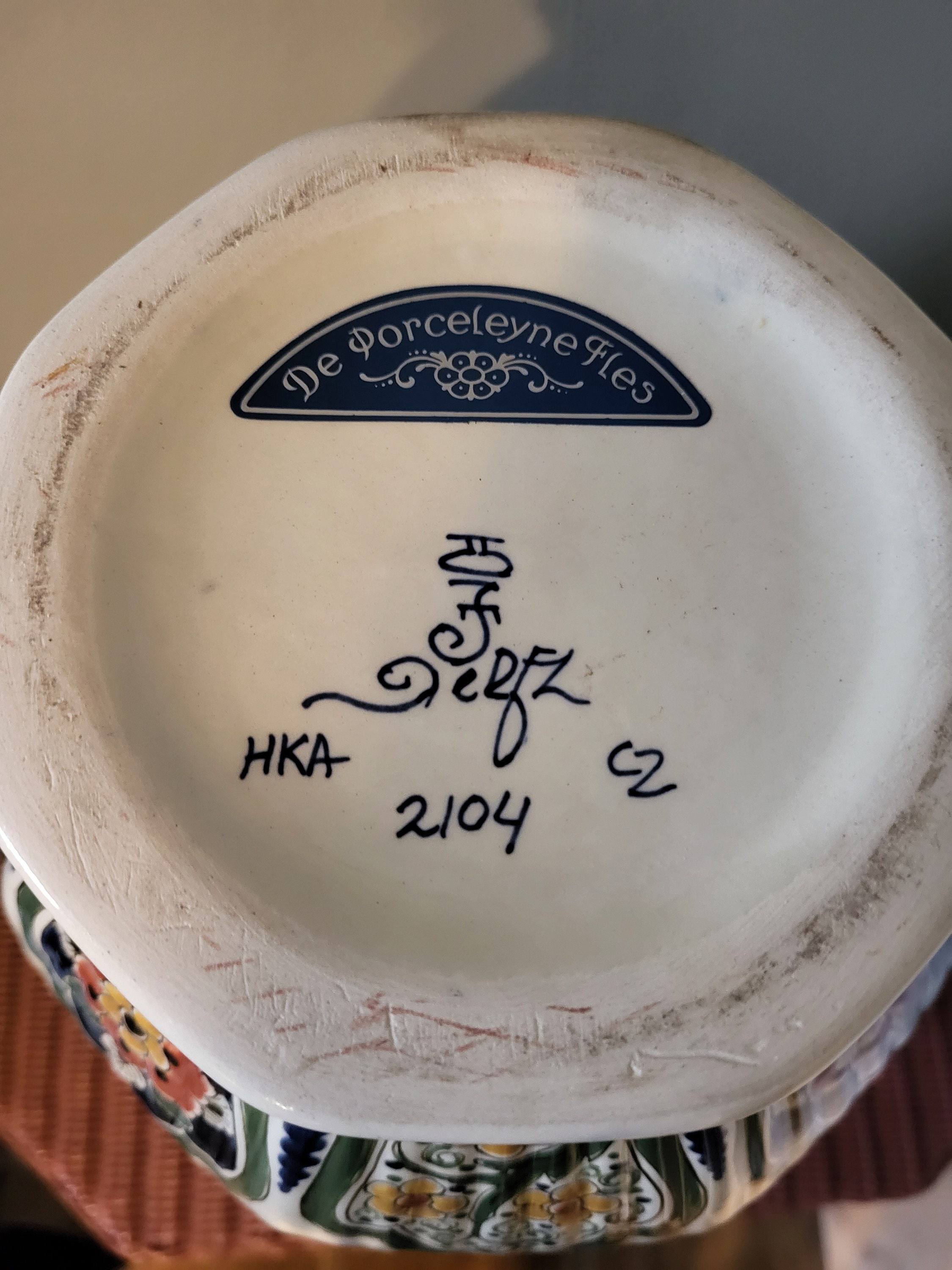 Royal Delft Pot Met Deksel polychroom - Etsy