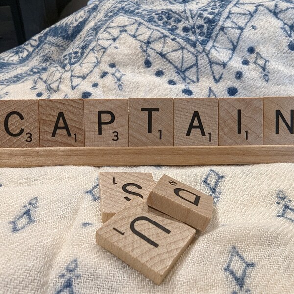 Scrabble Name Plate - Etsy