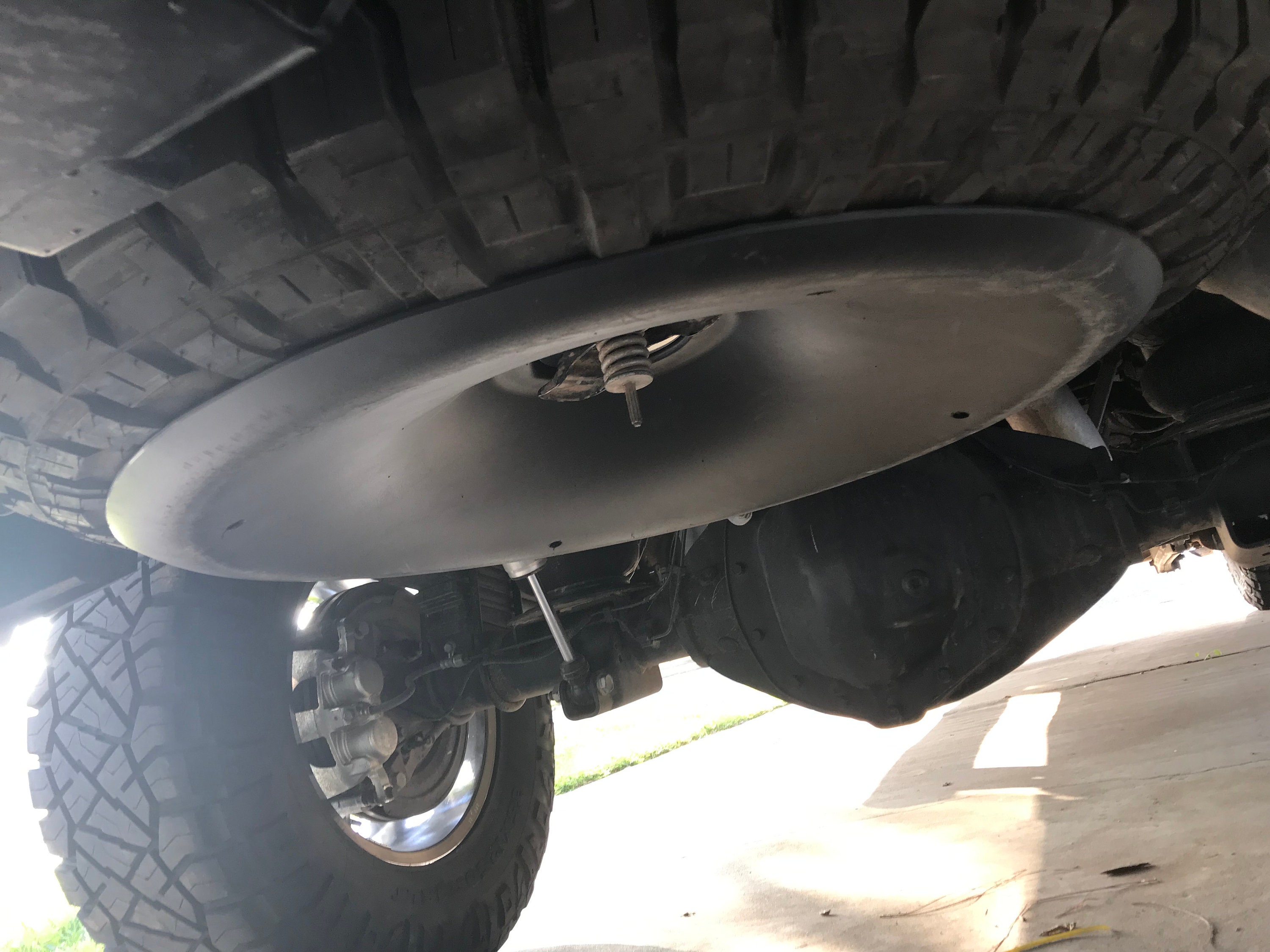 Spare Tire Protector - Under Vehicle Spare Protector - Etsy
