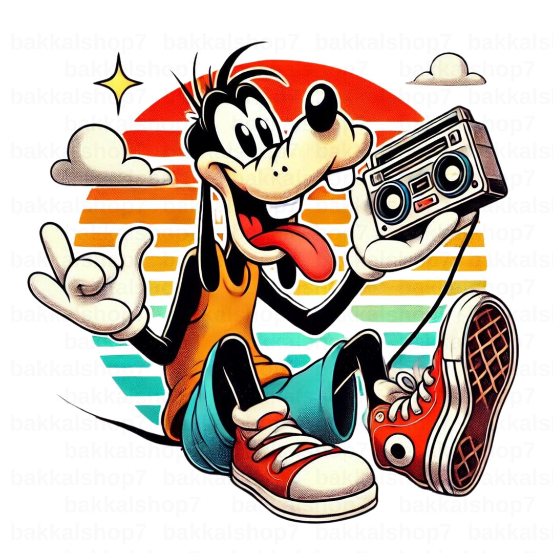 Goofy PNG, Goofy Clipart, Transparent Design, DIGITAL DOWNLOAD - Etsy