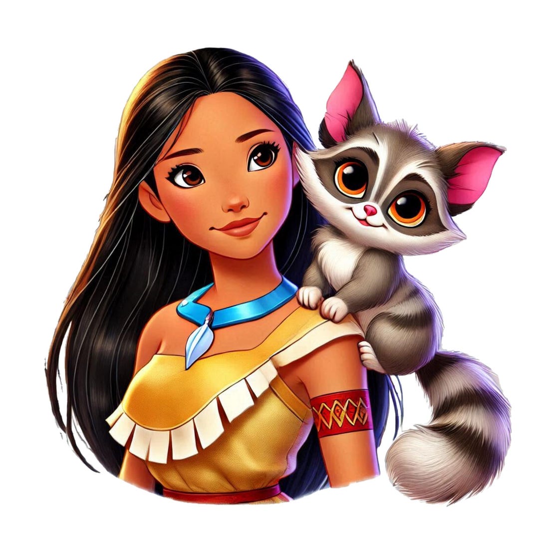 Princess Pocahontas Clipart, Princess Pocahontas PNG ,meeko ...