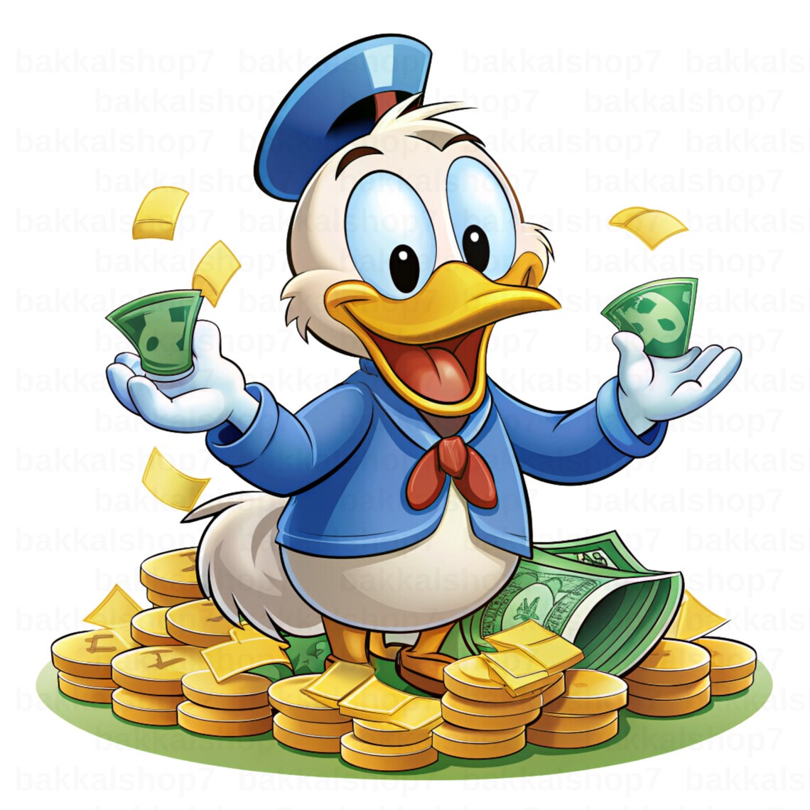 Daffy Duck Png, Daffy Duck Clipart, Cute Daffy Duck, Transparent Design ...