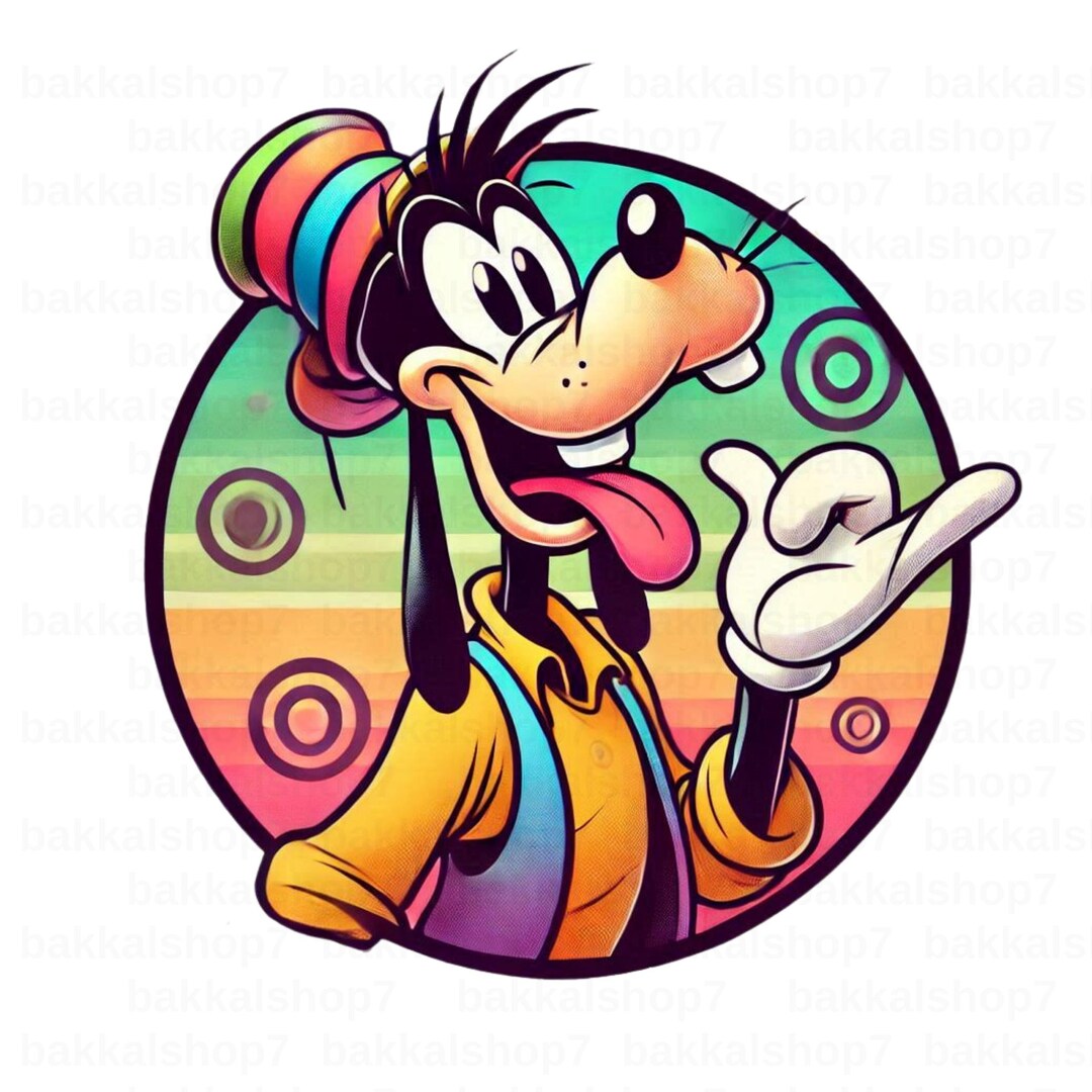 Goofy PNG, Goofy Clipart, Transparent Design, DIGITAL DOWNLOAD - Etsy ...