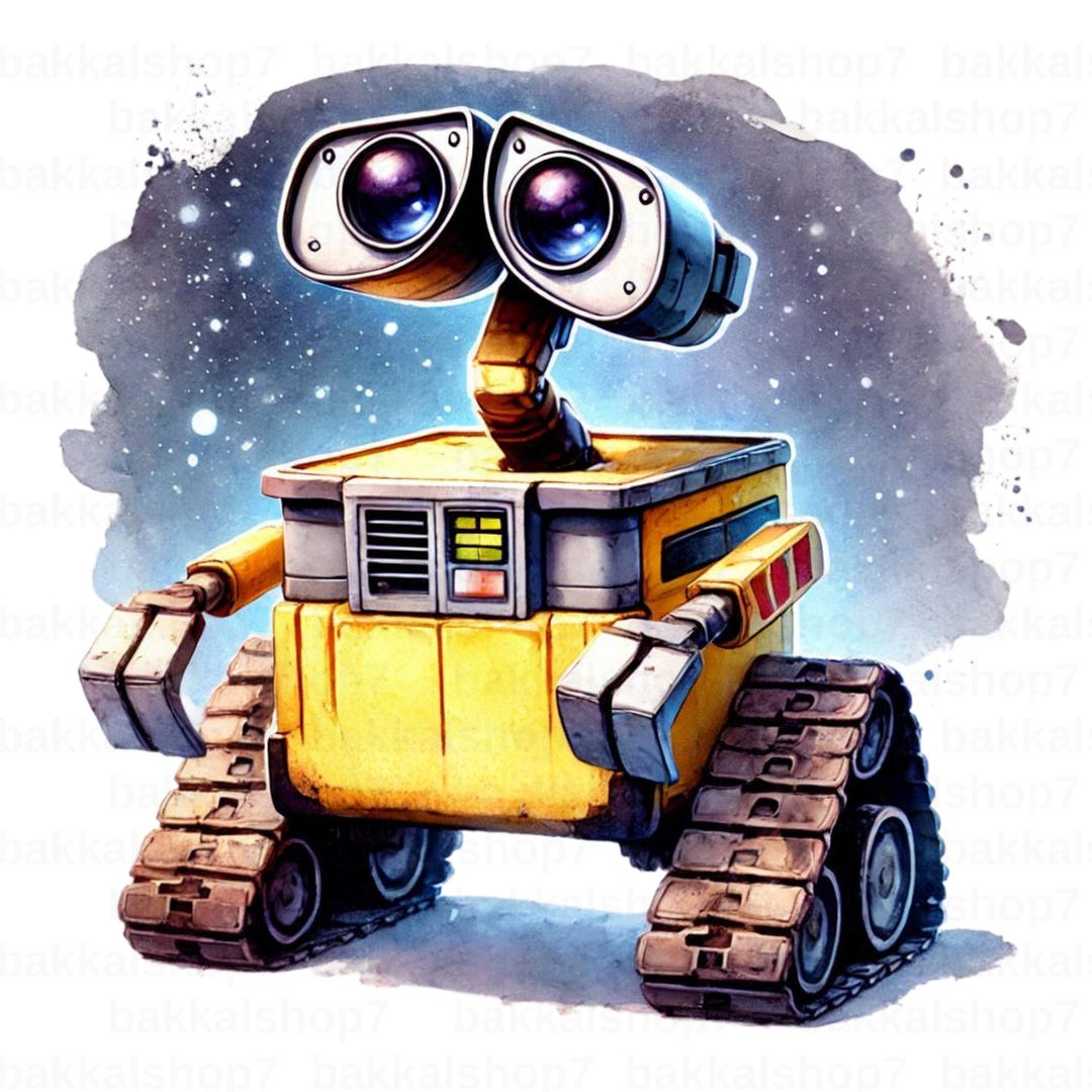 Wall_e Clipart, Wall-e Eve PNG, Transparent Design, DIGITAL DOWNLOAD - Etsy