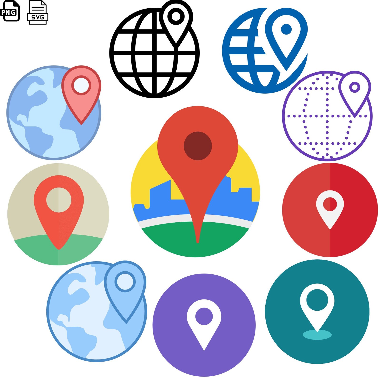World Location ,loction Maker, Map Maker Pin , Location Png Svg - Etsy