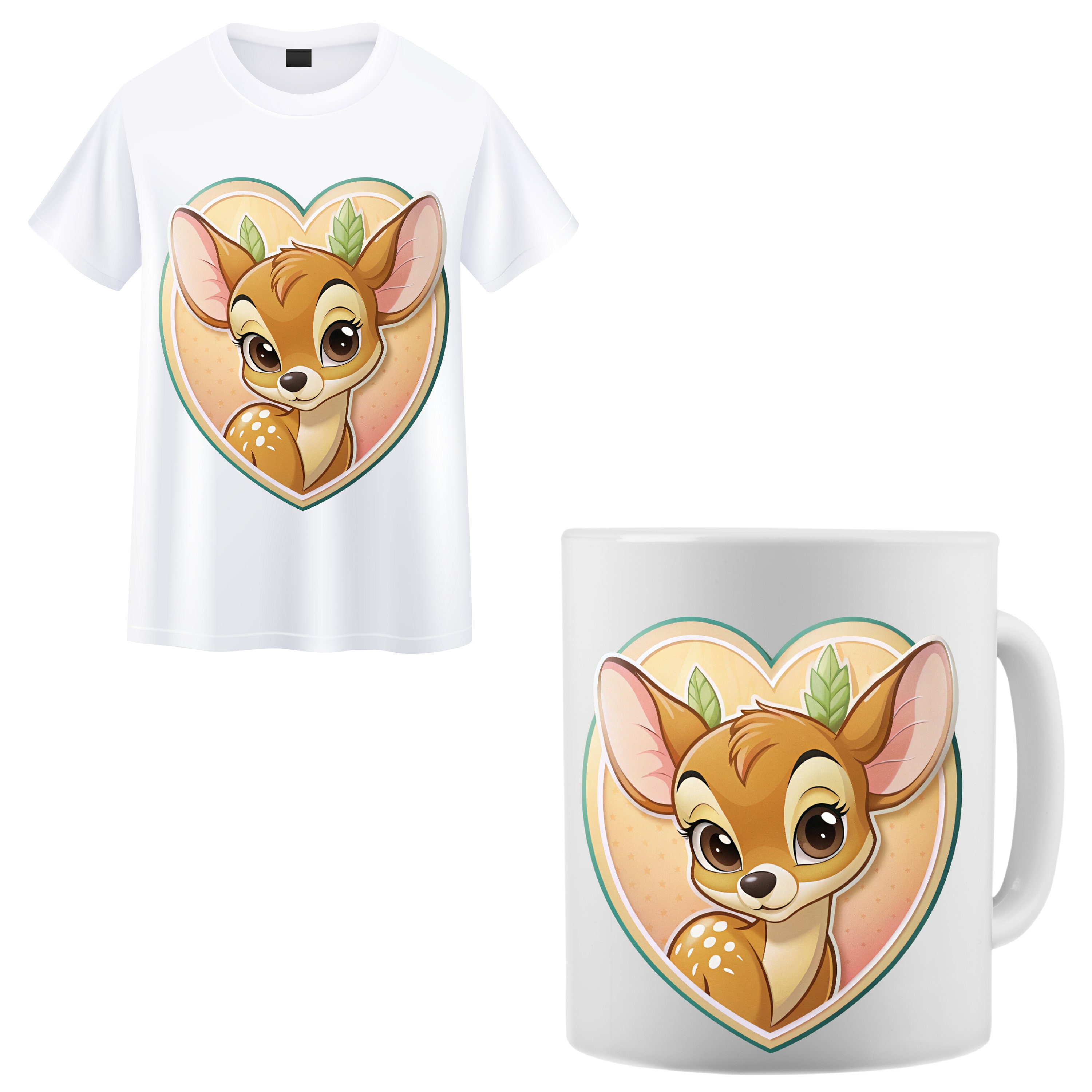 Cute Bambi Clipart, Bambi Png, Transparent Design, DİGİTAL DOWNLOAD - Etsy