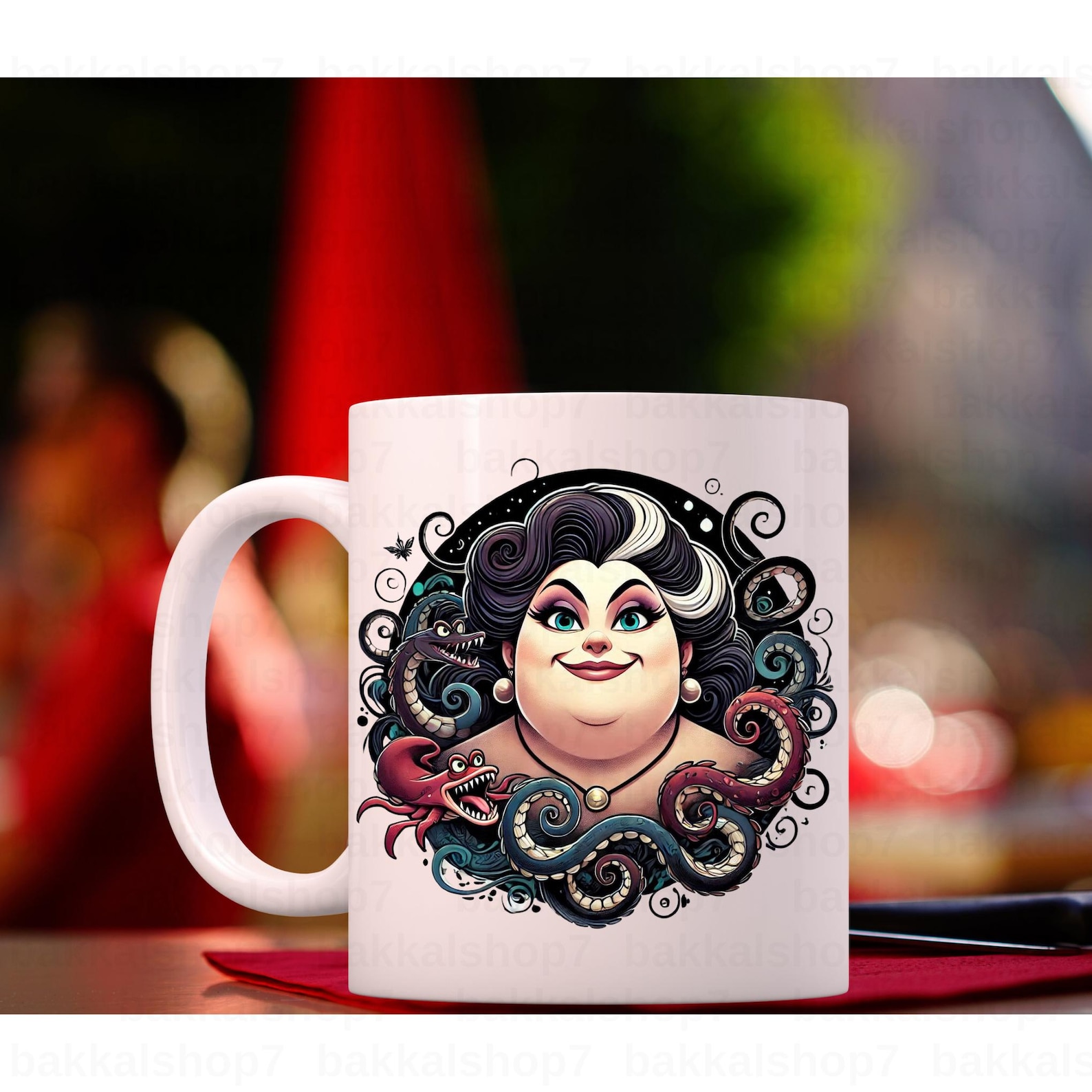 Sea Witch PNG, Villain Ursula Clipart, Princess Ariel, Ursula From the ...