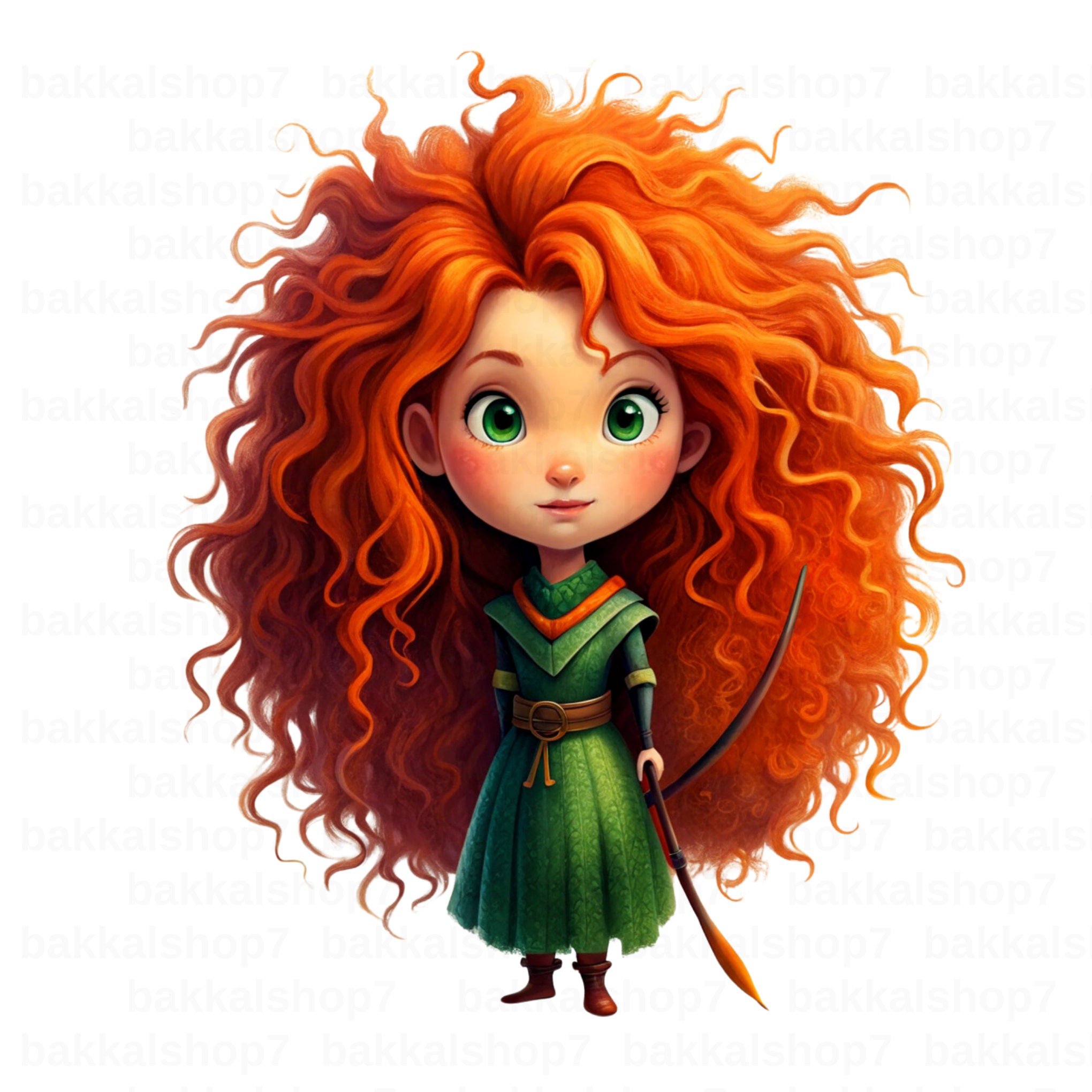 Princess Merida Clipart, Cute Princess Merida, Princess Png ...