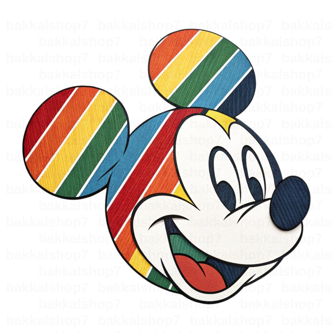 Mickey Mouse PNG, Mickey Mouse Clipart, Transparent Design, DIGITAL ...