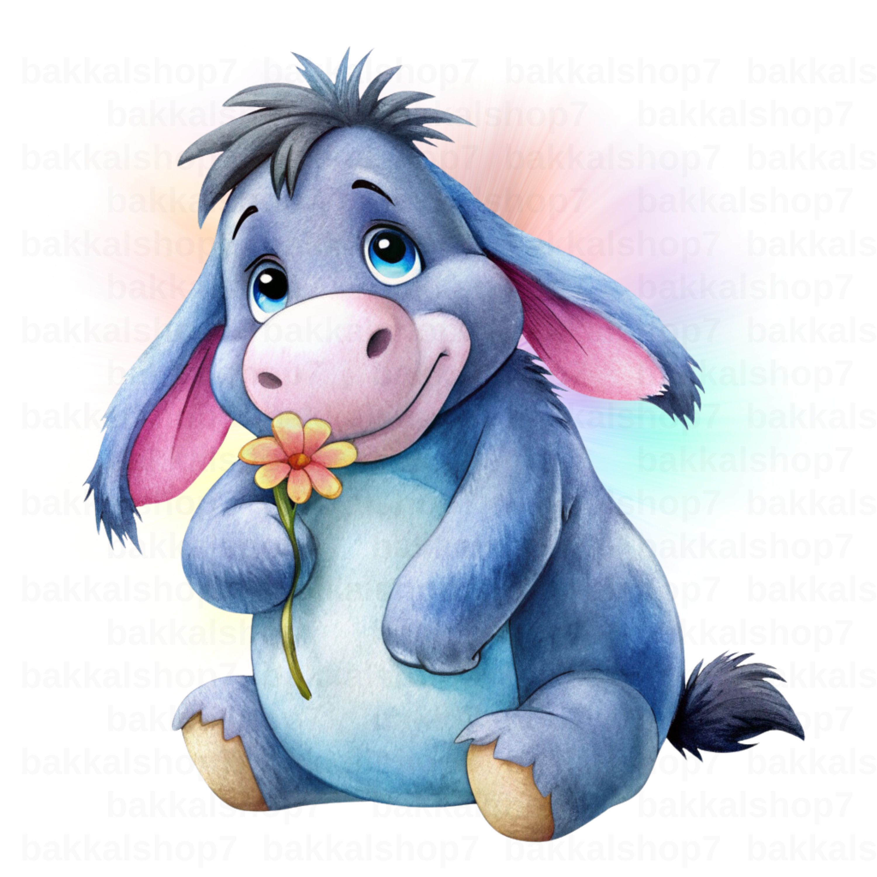 Eeyore Png, Eeyore Clipart, Cute Eeyore , Transparent Design - Etsy