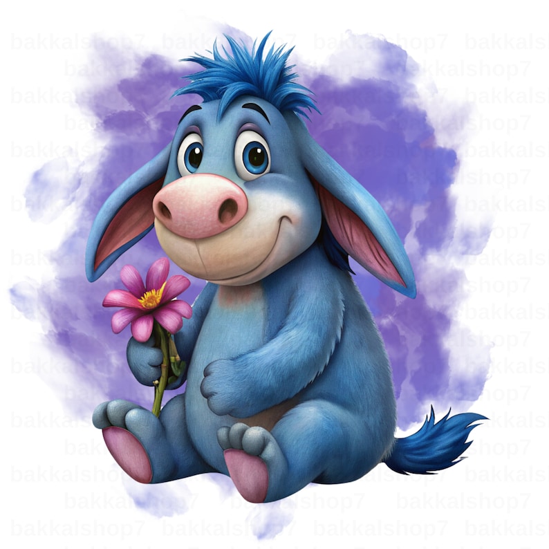 Eeyore Png, Eeyore Clipart, Cute Eeyore , Transparent Design - Etsy