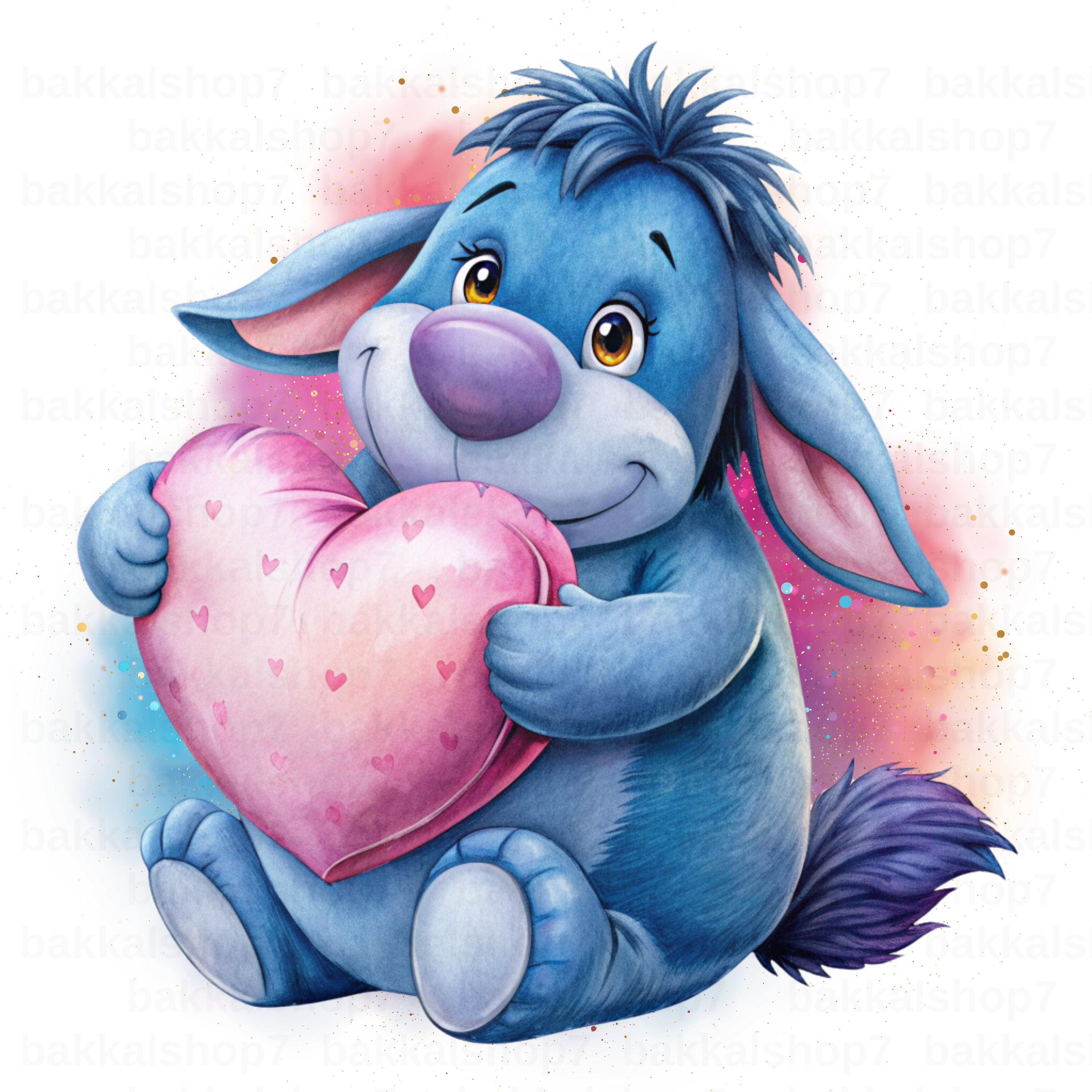 Eeyore Png, Eeyore Clipart, Cute Eeyore , Transparent Design - Etsy